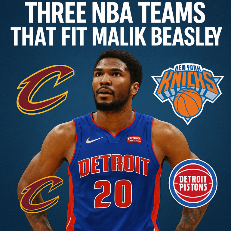NBA Teams That Fit Malik Beasley After Being Cleared - SPORTS SAVVY ...